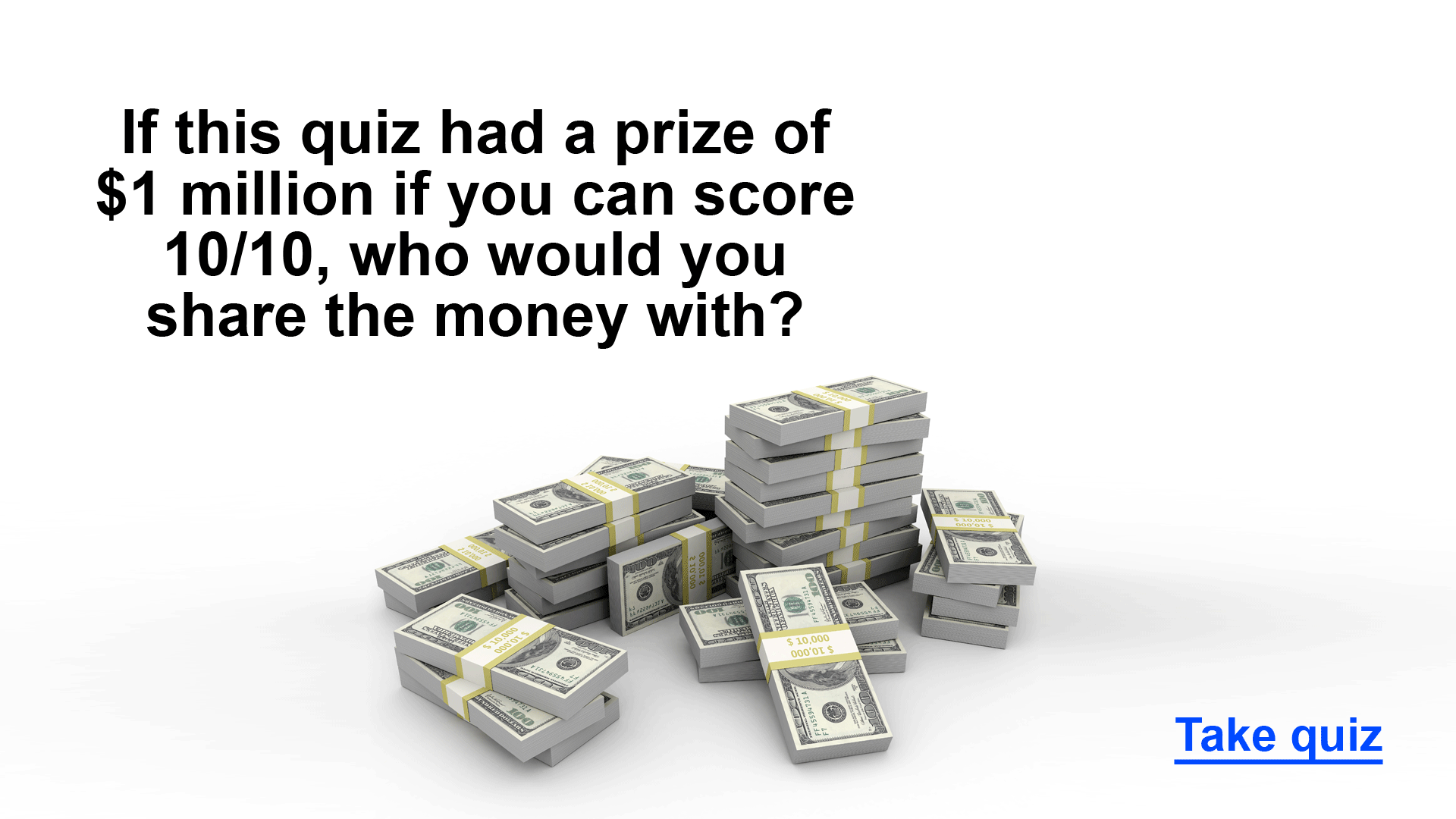 Mixed trivia quiz for the 10% smartest people on Facebook