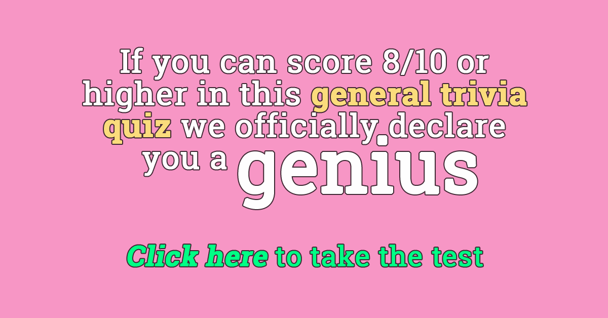 Genius Trivia Test