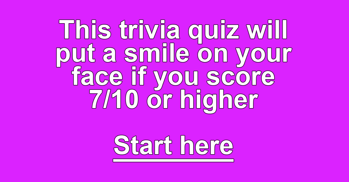 General Knowledge For Trivia Experts