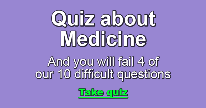 Medicine Trivia Quiz